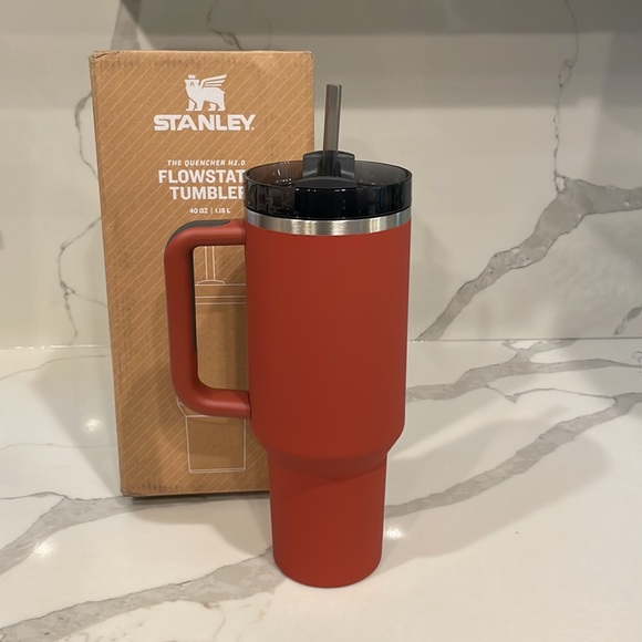 Stanley | Dining | Stanley Red Rust Soft Matte 4 Oz H20 Flowstate ...